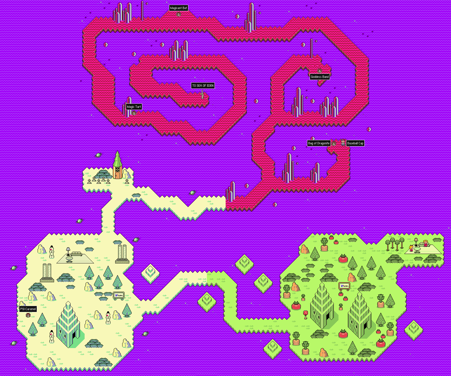 STARMEN.NET - MOTHER 2 / EarthBound Maps